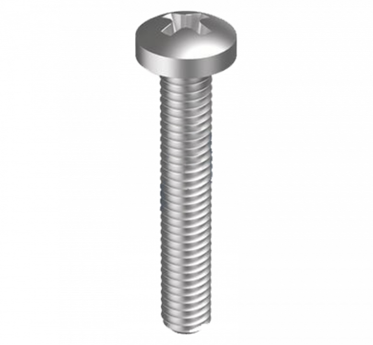Pan Phillips SS 316 Machine Screw M3 - M8 | Sydney Bolts and Fasteners