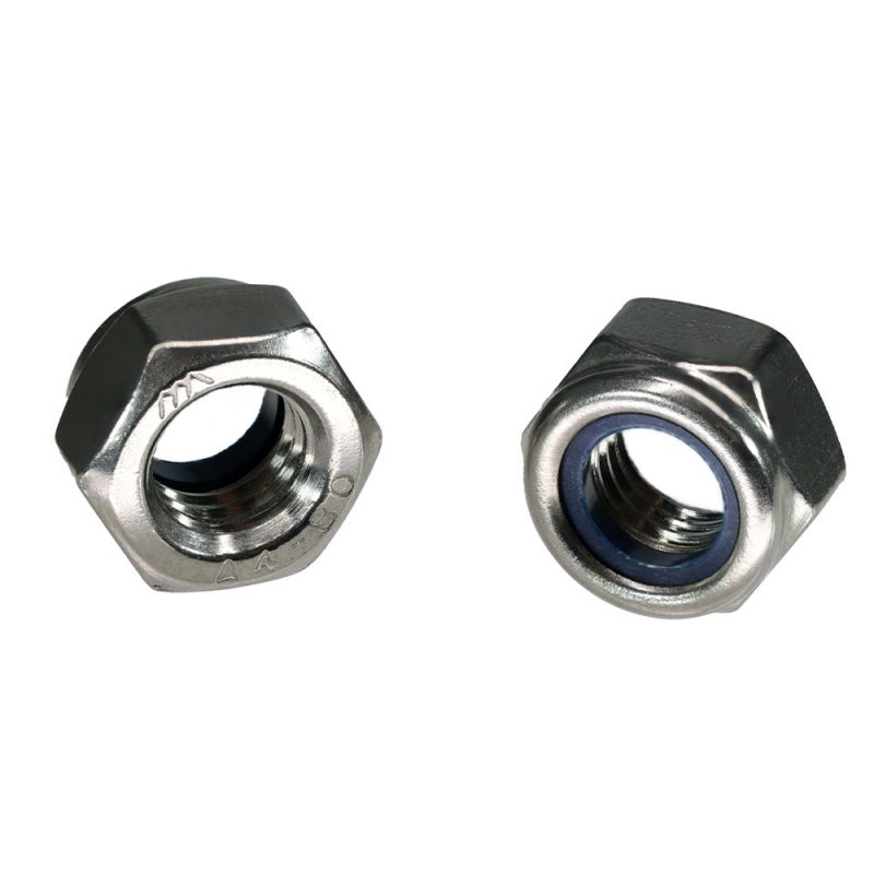 Nyloc Nut - SS316 Stainless Steel | M3-M24 - Sydney Bolts and Fasteners