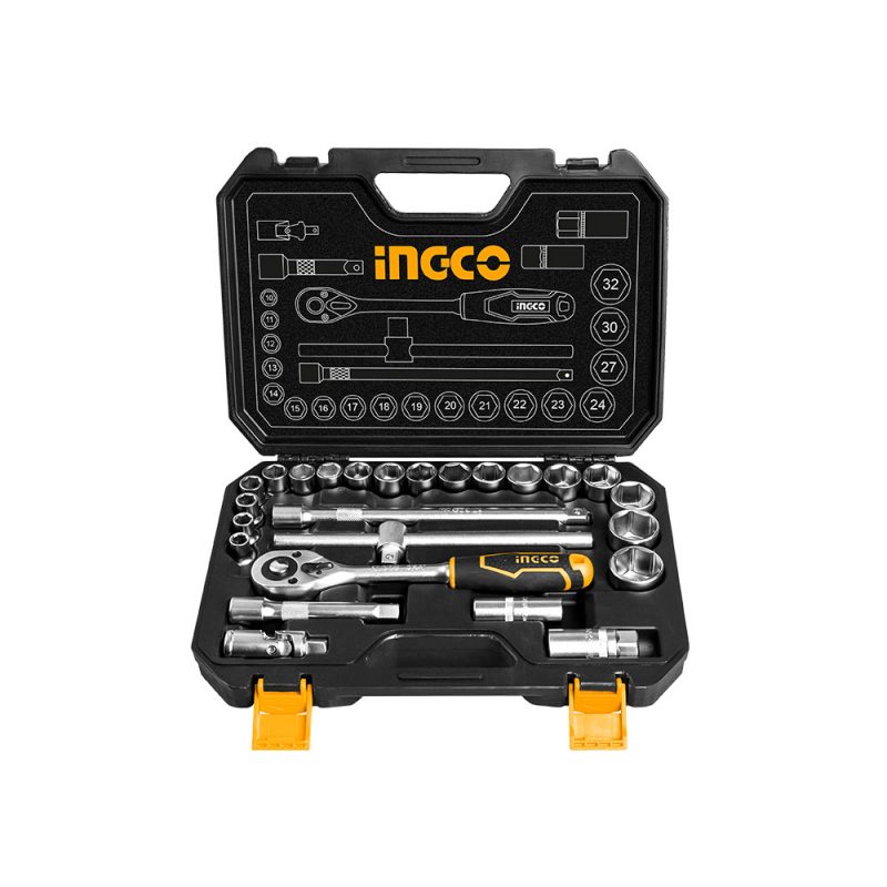 1/2" Square Drive Socket Set 25pc | Sydney Bolts and Fasteners